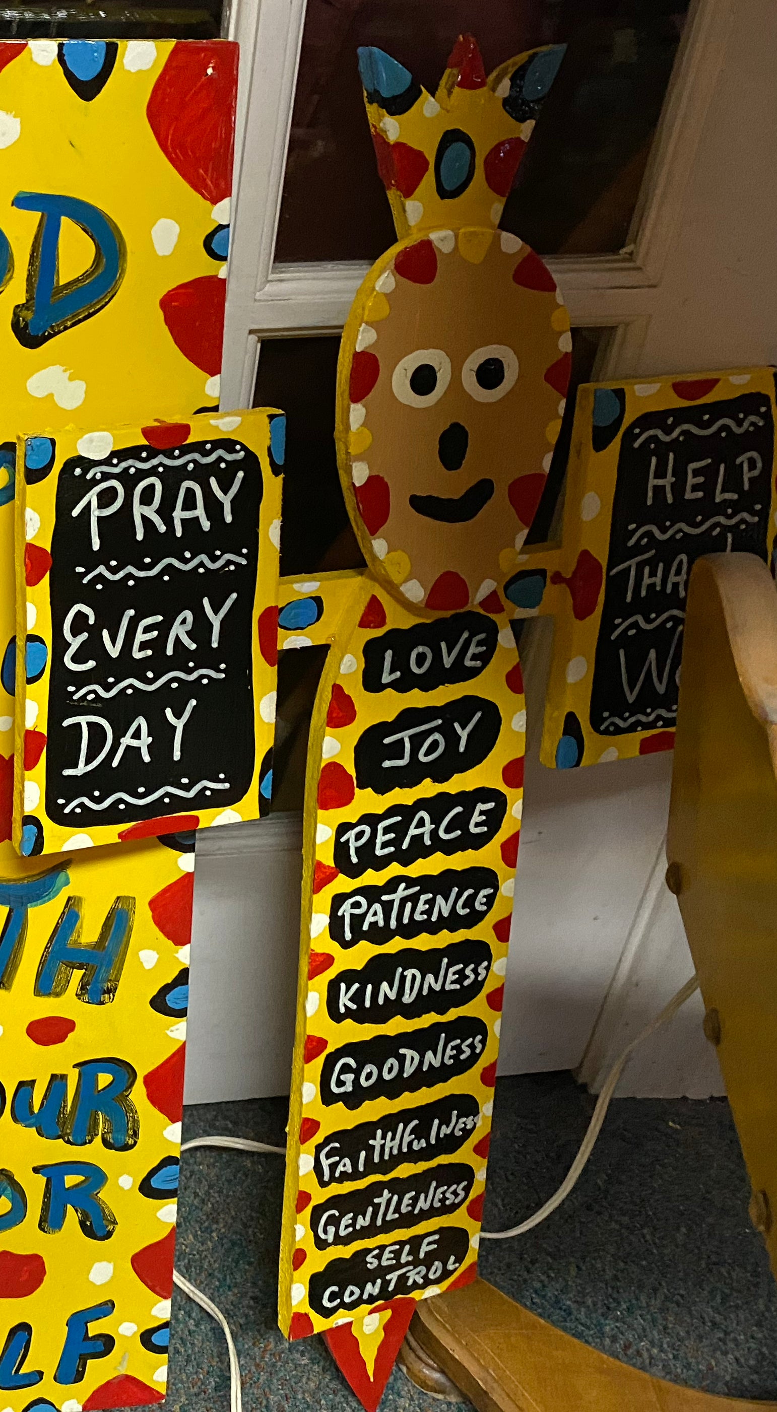 Bebo "Fruit of the Spirit" Figure Painting